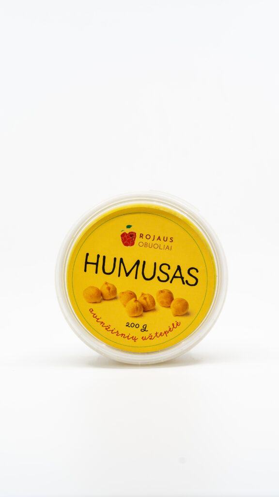 Humusas, 200 g. Šaldytas - Rojaus obuoliai